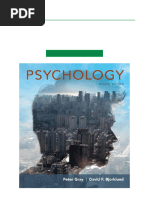 Introduction To Psychology Gateways To Mind and Behavior 16th Edition ...