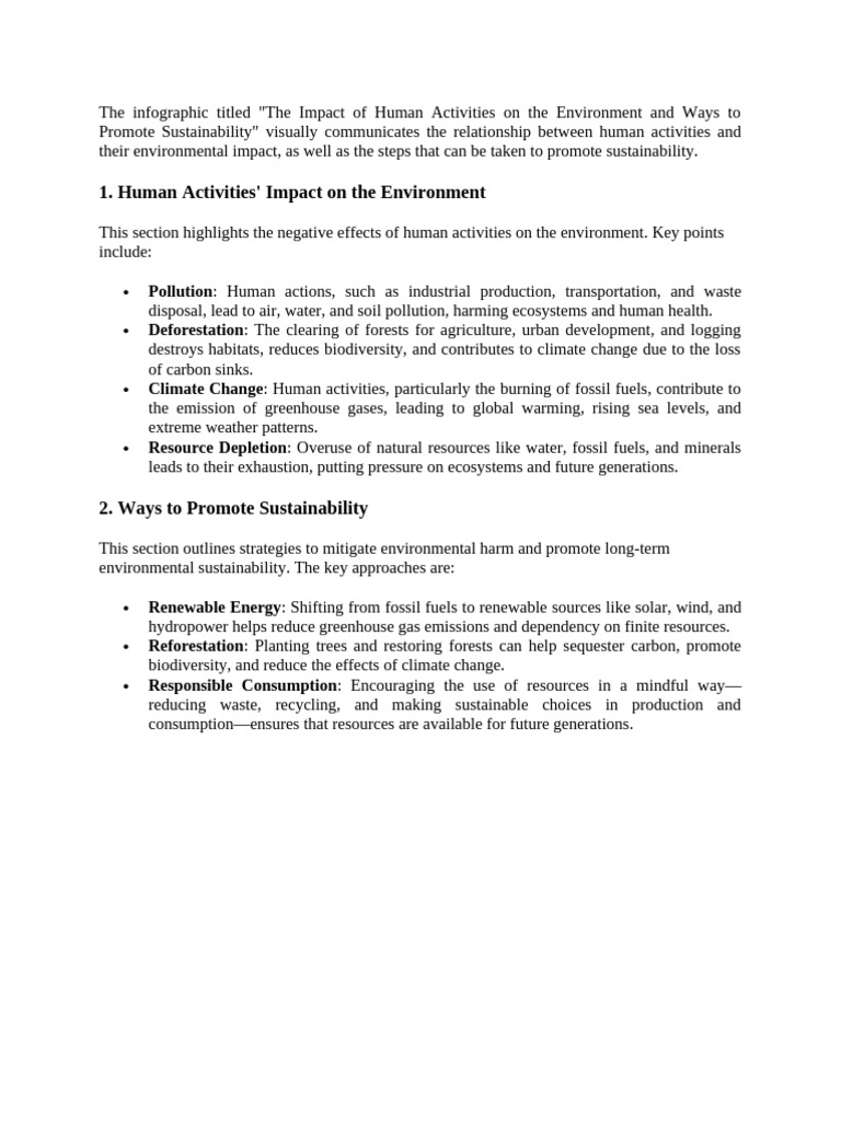 Explanation of Infographics and Group Reflection | PDF | Climate Change ...