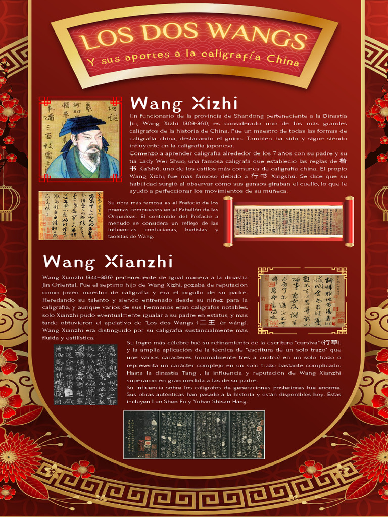 Maria Carreño 1A Caligrafos | PDF | este de Asia | China