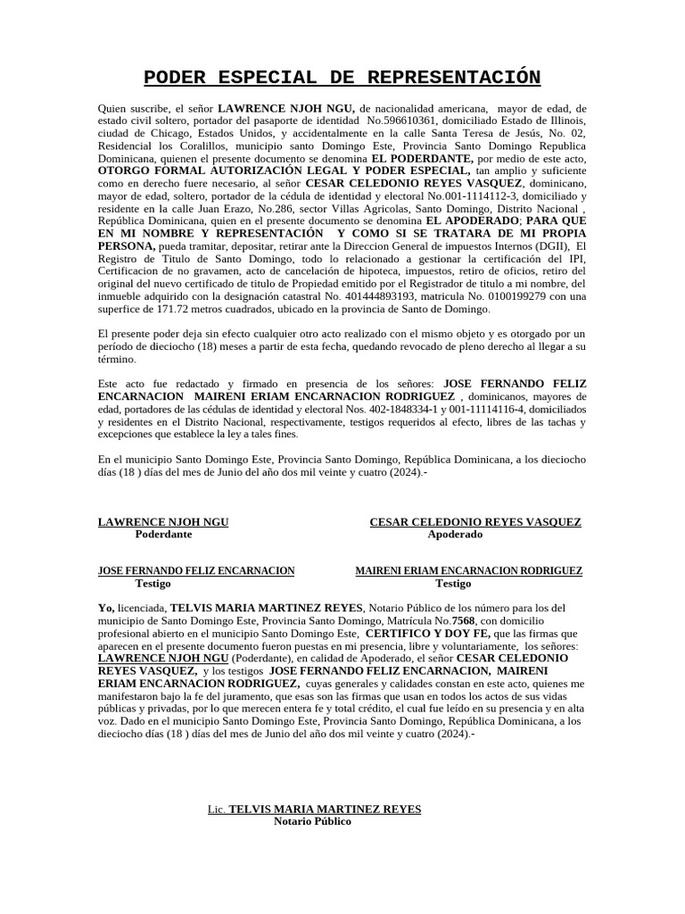 Modelo-de-Poder-de-Representacion Brierre Sanon | PDF | República ...