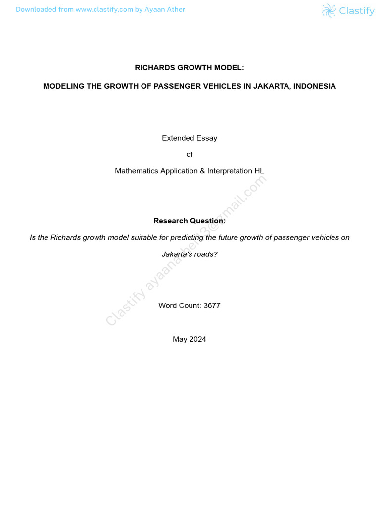 Is The Richards Growth Model Suitable For Predicting The Future Growth ...