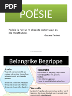 Belangrike Gedig Termes en Verduidelikings | PDF