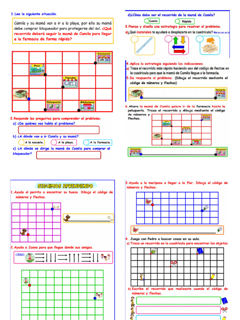 Ficha de Codigo de Flechas | PDF