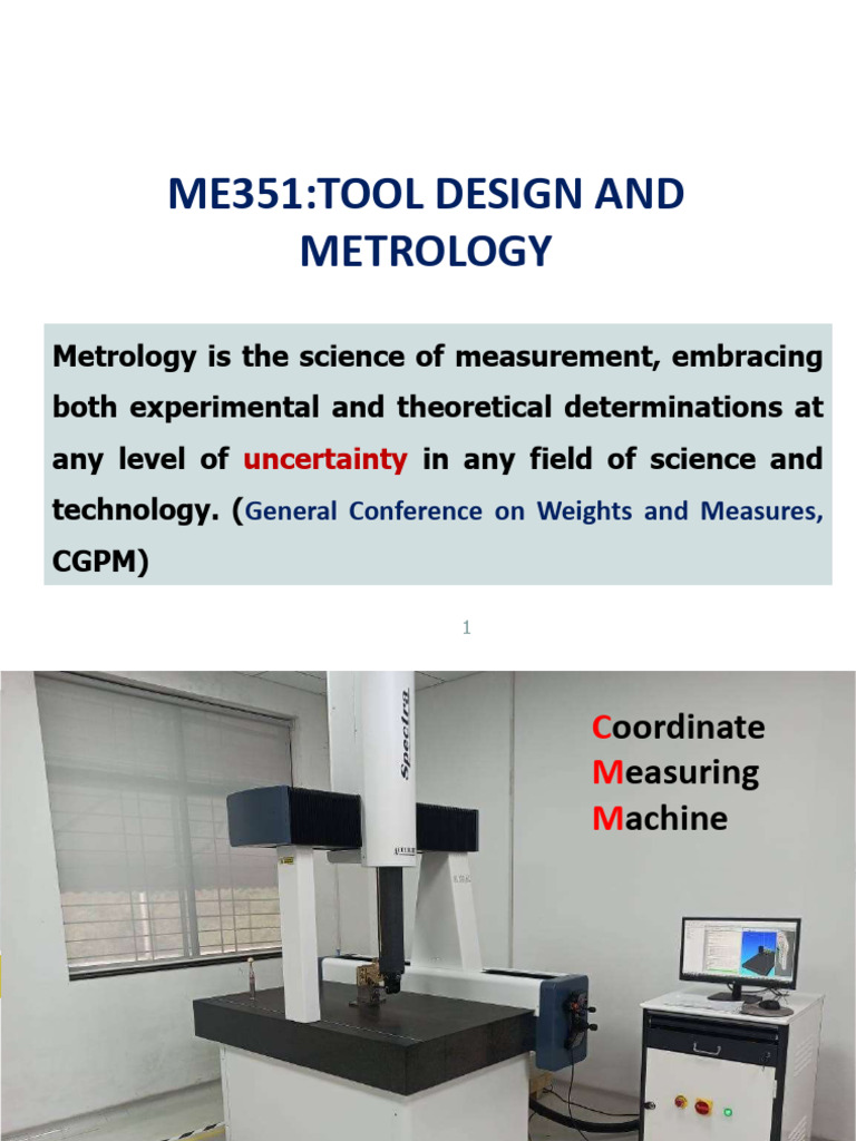 1-Metrology_INTRODUCTION, Linear and Angular Measurements | PDF | Metrology | Measurement