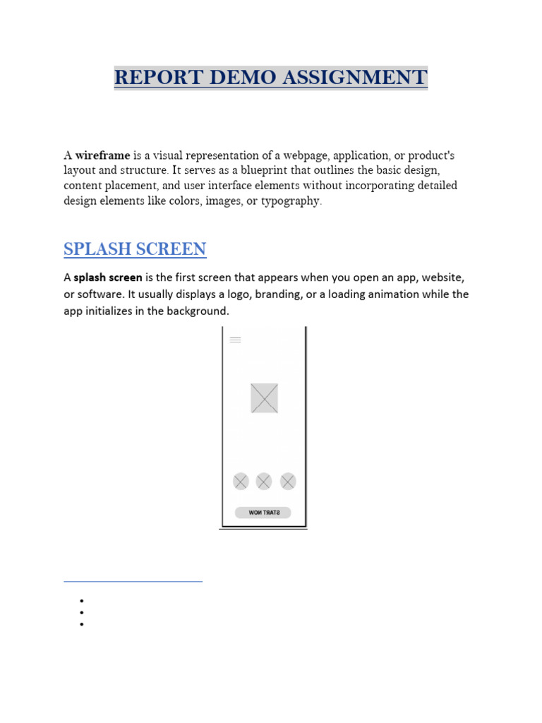 Report Demo Assignment 2 | PDF