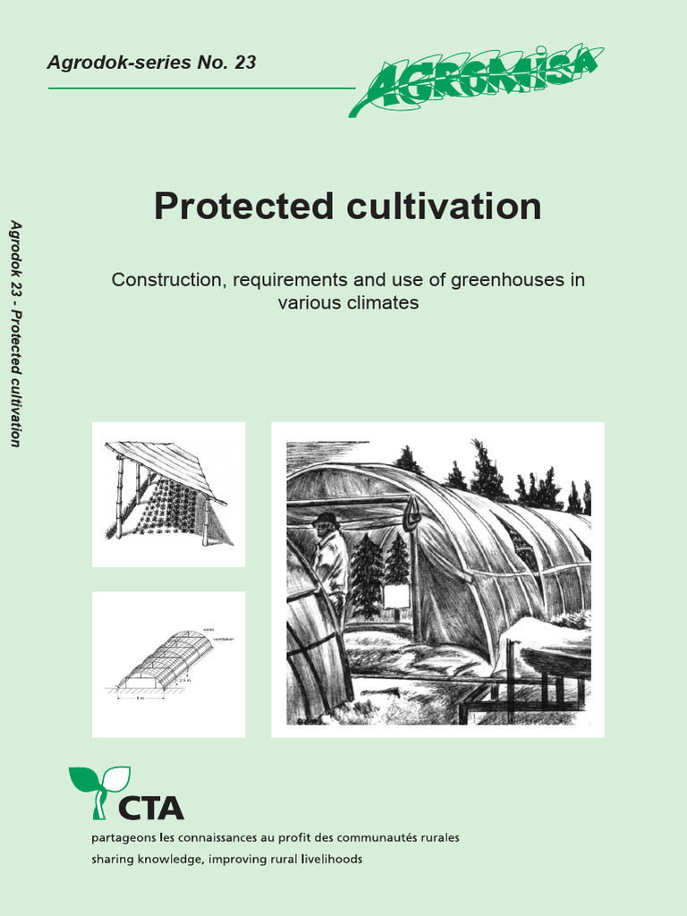 Agrodok 23 - Protected Cultivation | PDF | Soil | Humidity
