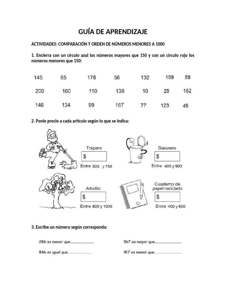 Guía de Matemática | PDF