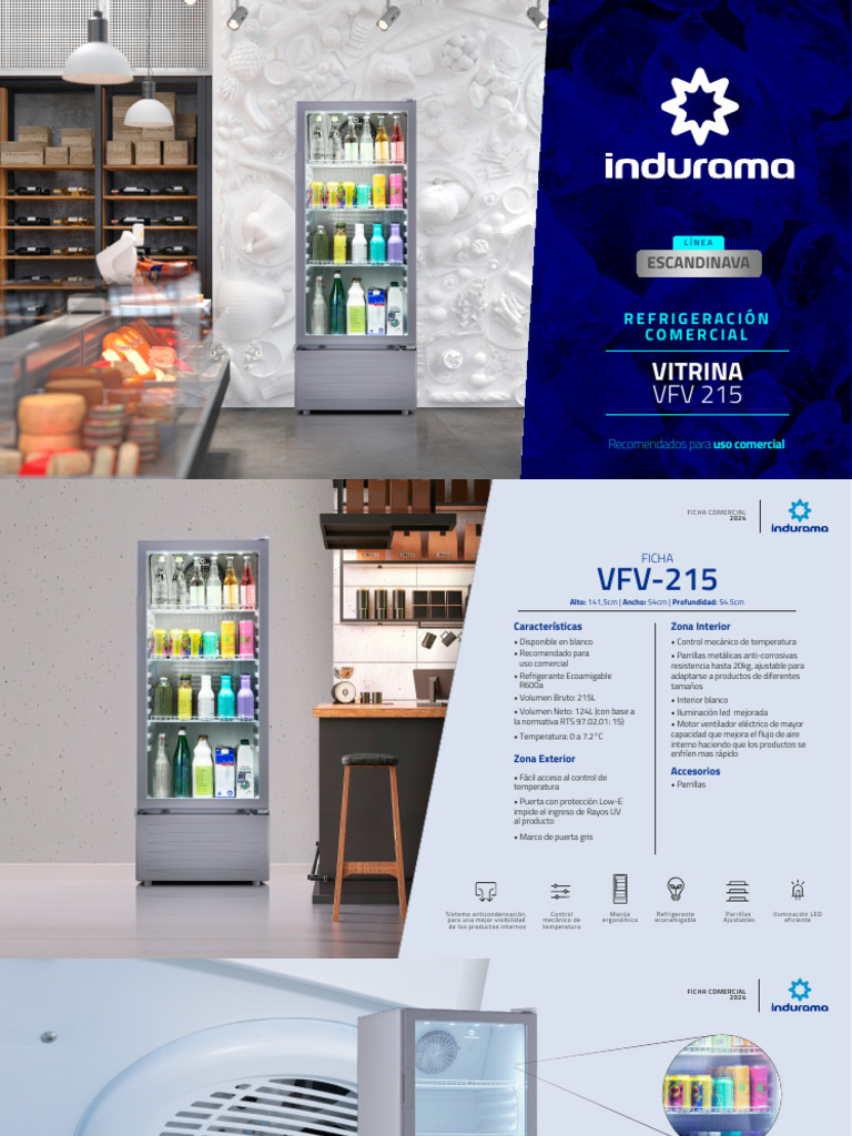 VFV 215 | PDF | Diodo emisor de luz | Refrigerante