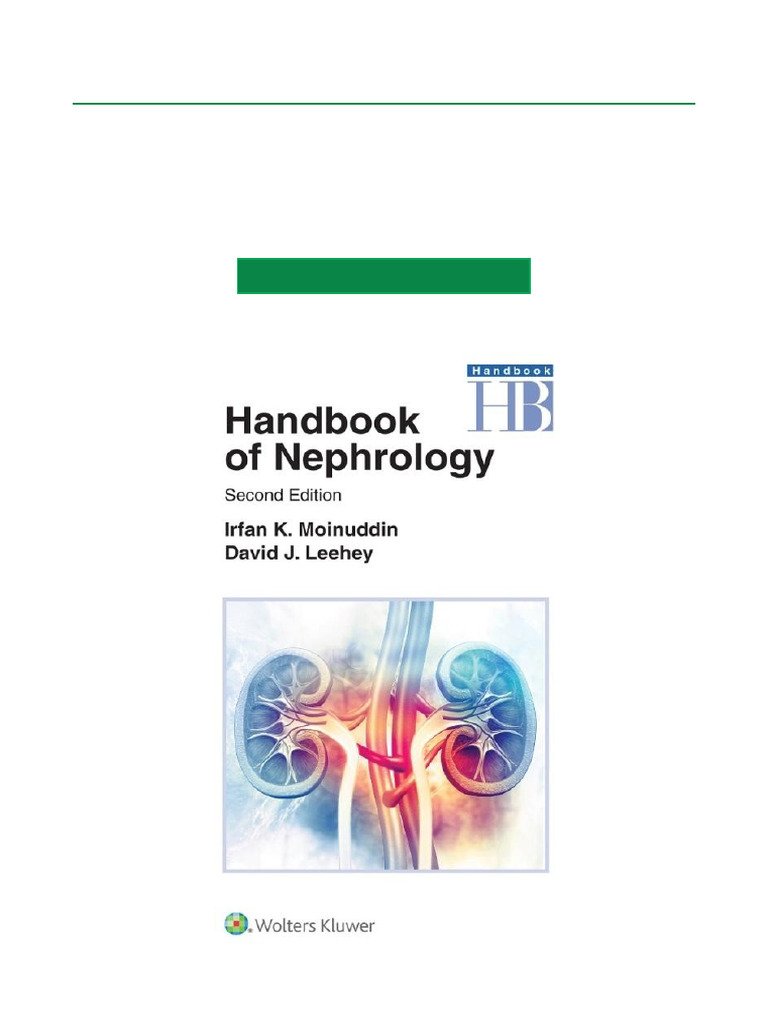 Handbook of Nephrology, 2nd Edition | PDF | Kidney | Chronic Kidney Disease