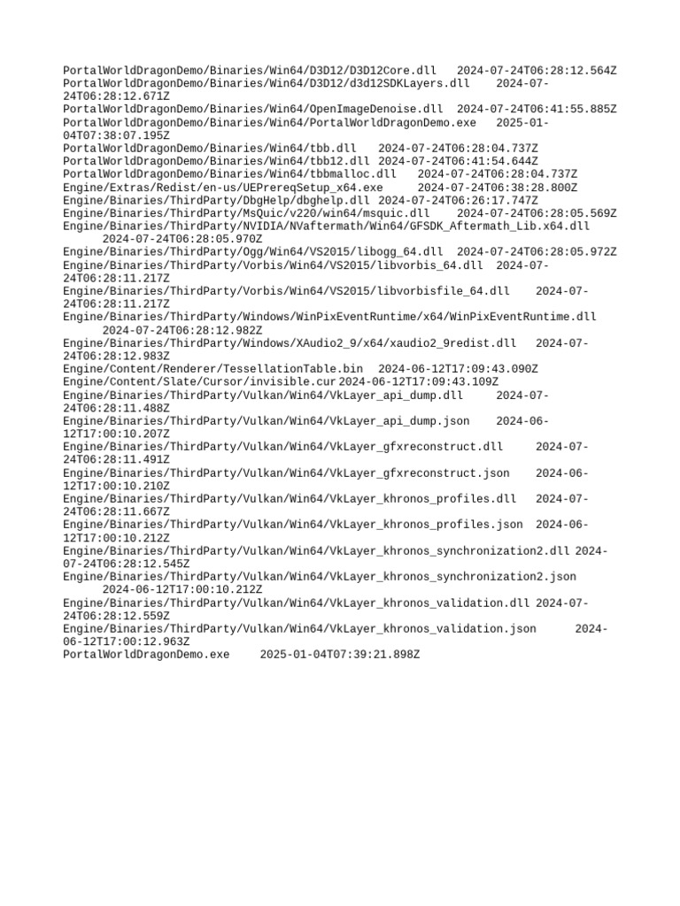 Manifest NonUFSFiles Win64 | PDF | Computer Libraries | Utility Software