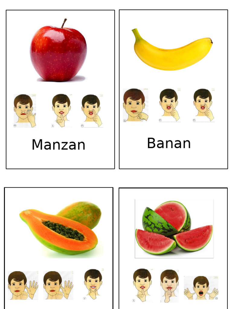Frutas Con Kinemas | PDF
