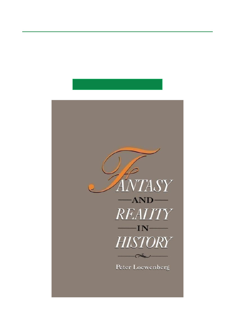 Fantasy and Reality in History Scribd Download | PDF | Psychoanalysis ...