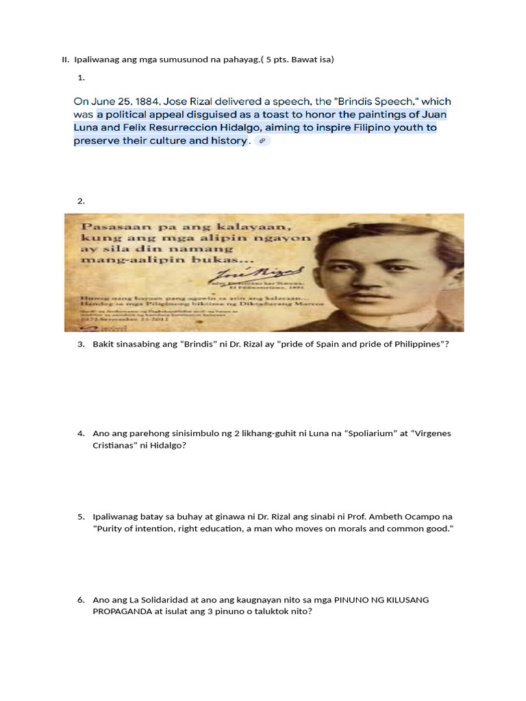 Midterm - Rizal | PDF