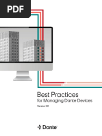 Dante Platform Mini Test | PDF | Computer Network | Network Switch
