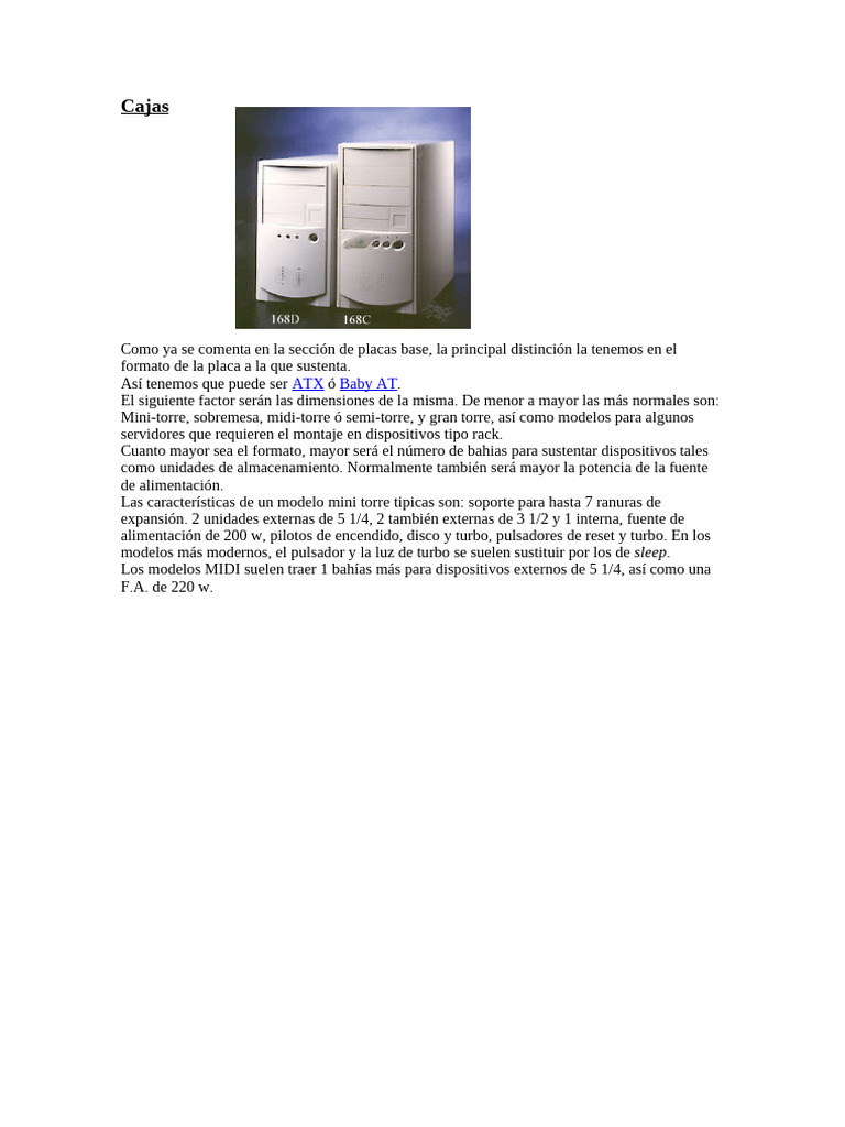 Cajas | PDF
