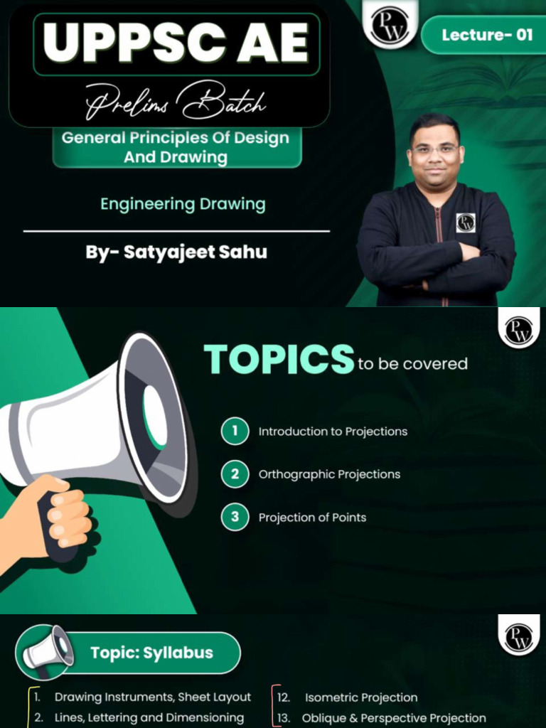 Engineering Drawing Class Notes | PDF