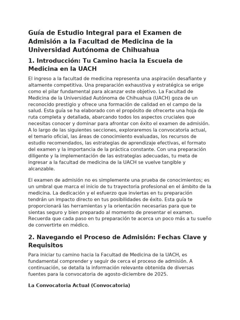 Guía Examen Medicina UACH | PDF | Biología | Biología Celular)