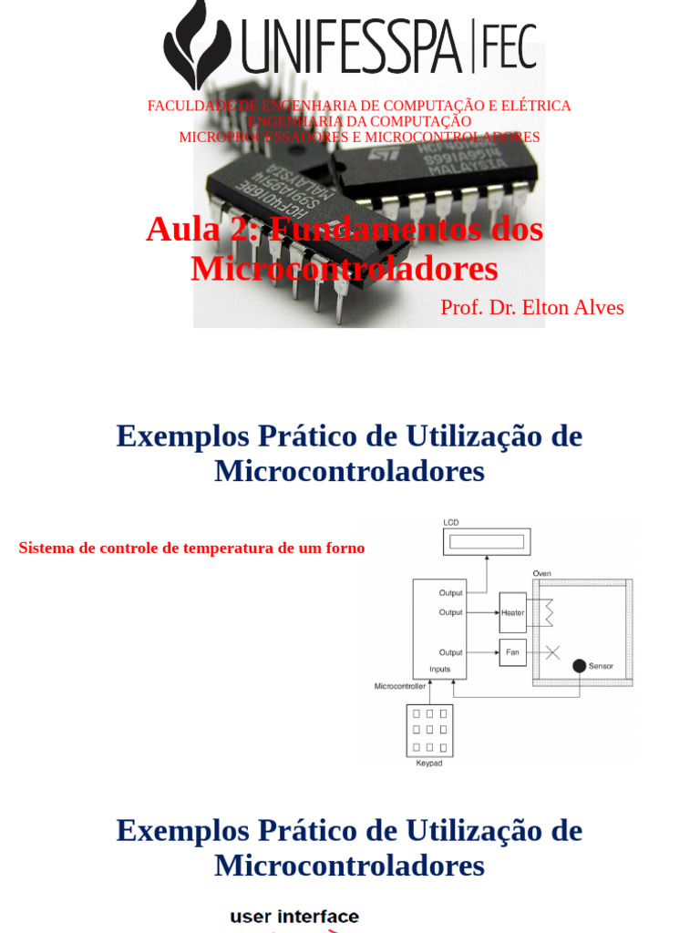 Aula2 Introduoaosmiconcontroladores 240308171657 269239ee | PDF ...