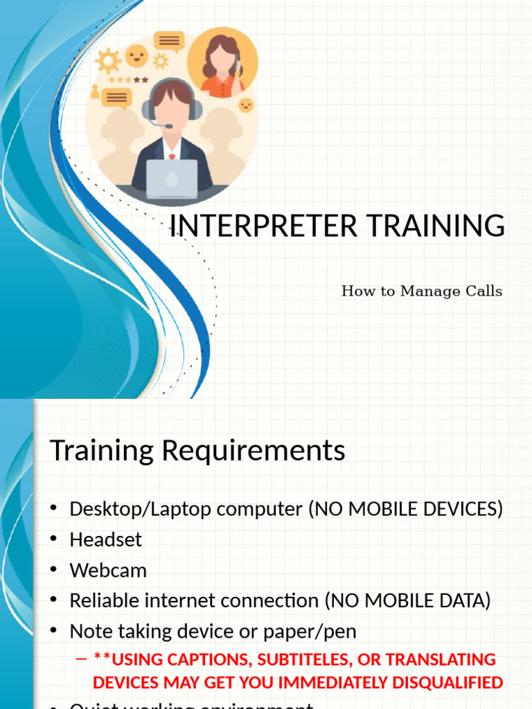 Interpreter Training | PDF | Human Communication