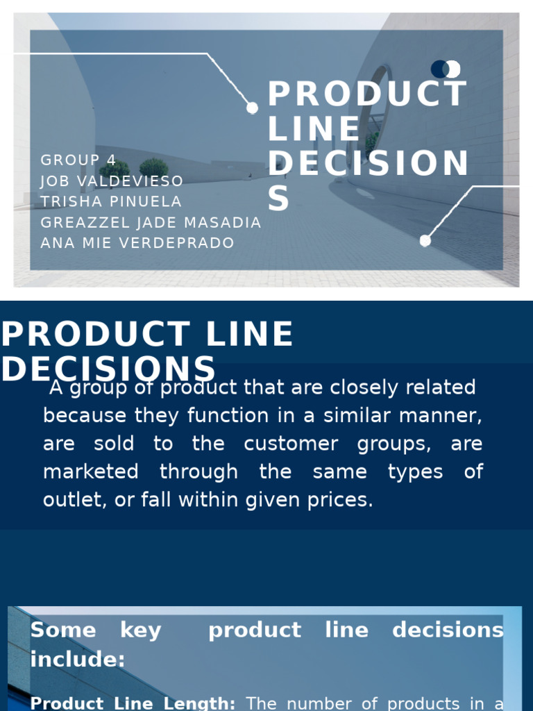 Group4 Product Line Decisions | PDF | Brand | Sales