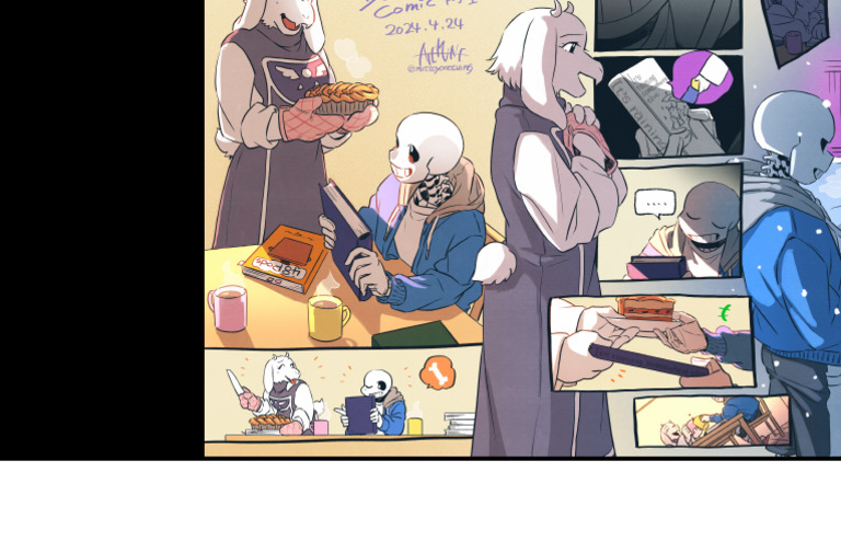 #Undertale 【Undertale】サンズと犬たち - アテ宗的漫画 #漫画 #Sans - pixiv | PDF