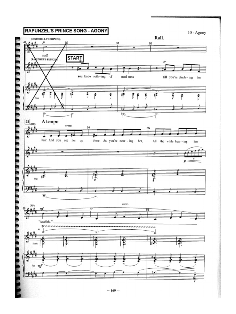 Rapunzel's Prince Song - Agony | PDF