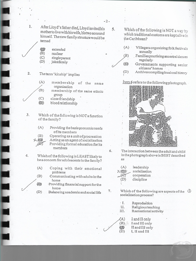 2013 Social Studies p01 | PDF