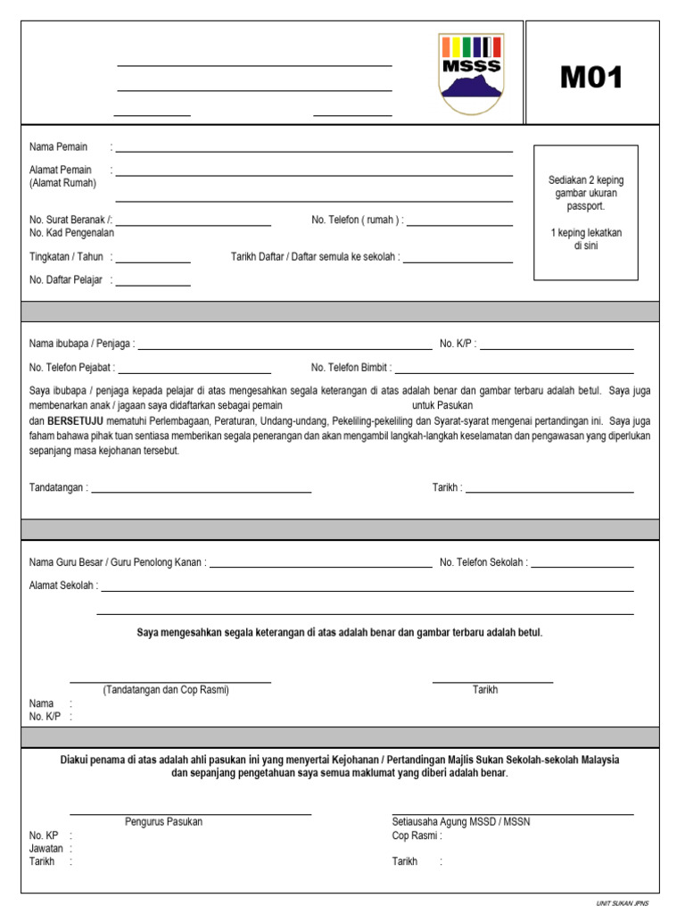 M01 DAN R01sabah 2022 | PDF