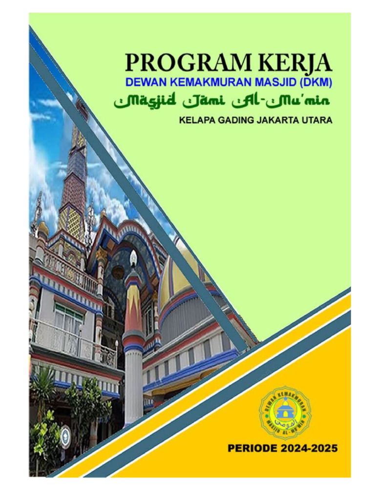 PROGRAM KERJA DKM PERIODE TAHUN 2024-2025-Dikompresi | PDF