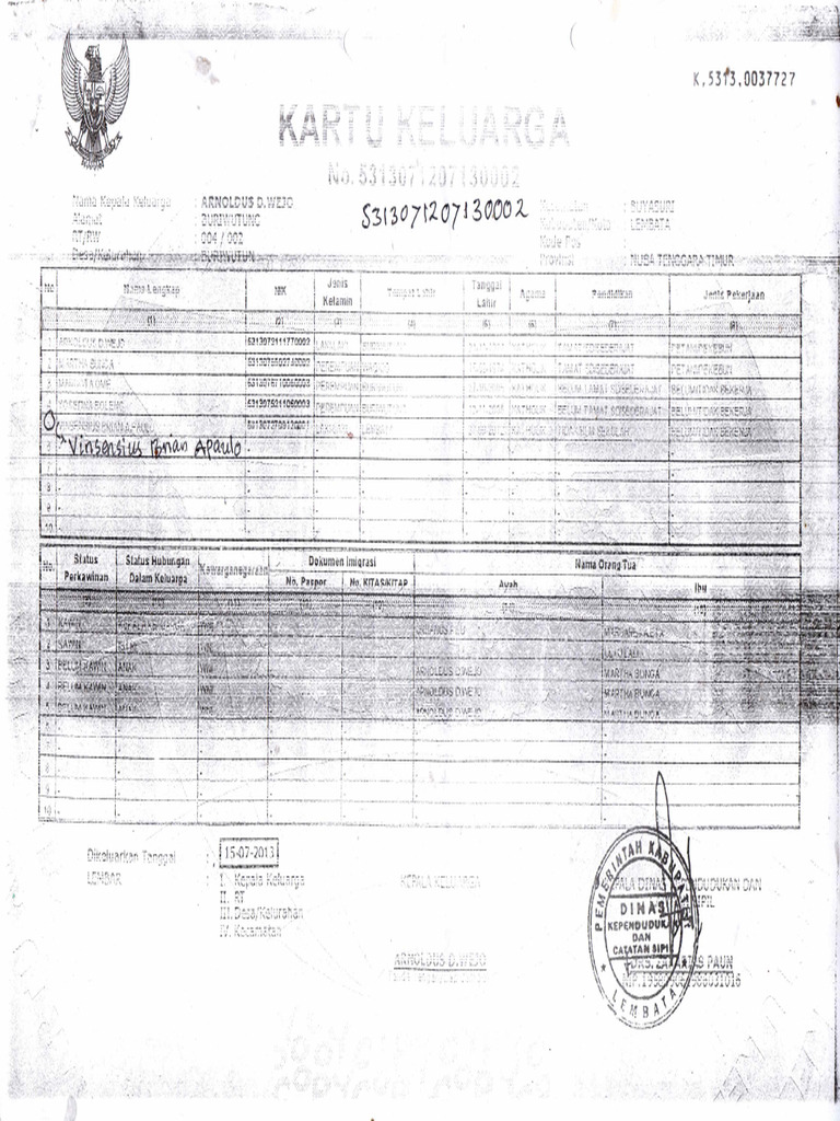 KK - Vinsensius Brian Apaulo | PDF