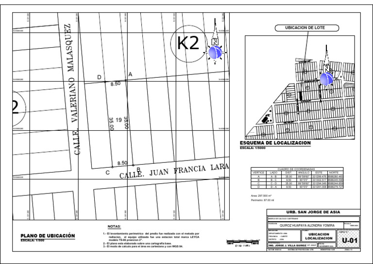 Plano Ubicacion K219 | PDF | Tecnología geográfica | Geodesia