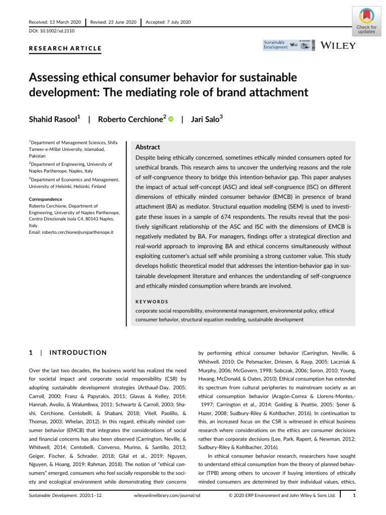 Assessing_ethical_consumer_behavior_for-2 | PDF | Behavior | Brand