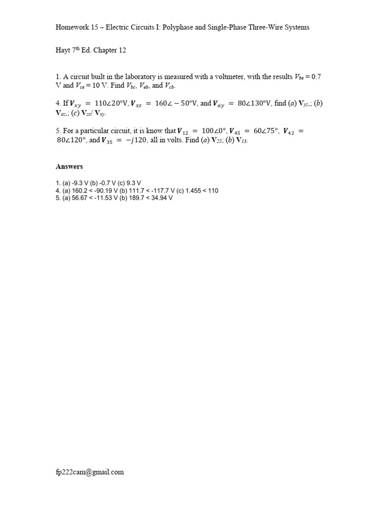 circuitosII_hw15_2023 | PDF