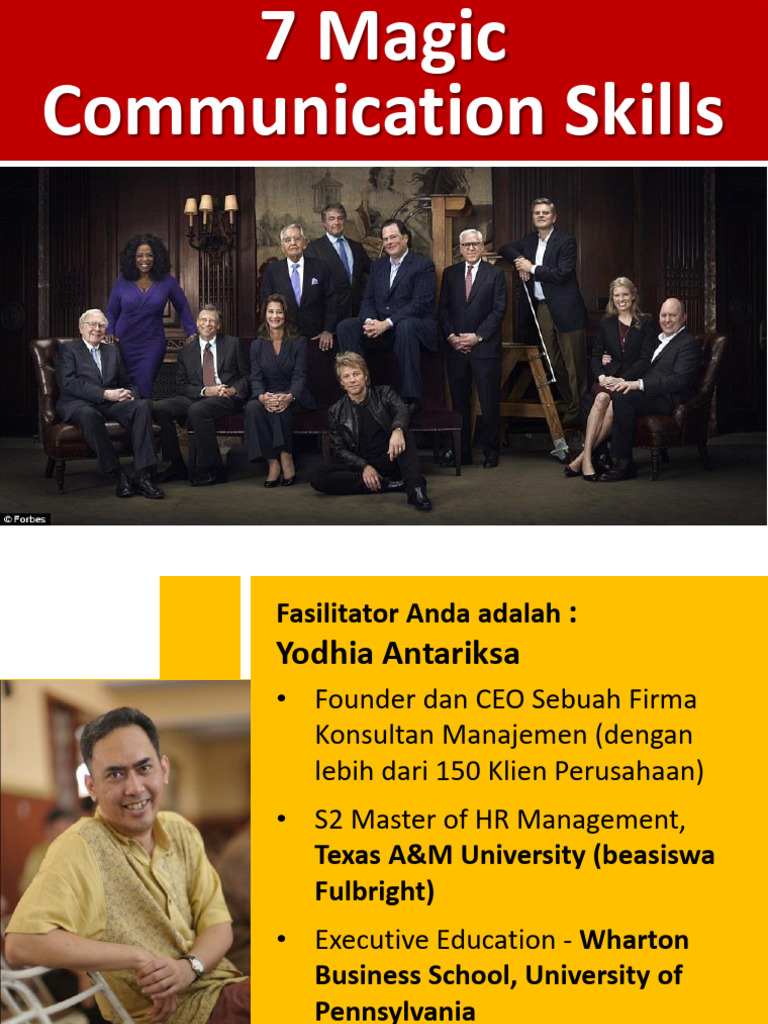 7 Magic Communication Skills | PDF