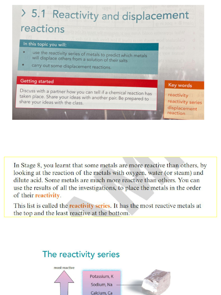Reactivity | PDF