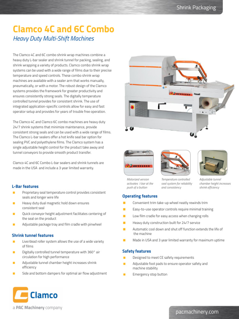 Clamco 4C & 6C Combo System Manual | PDF | Manufactured Goods