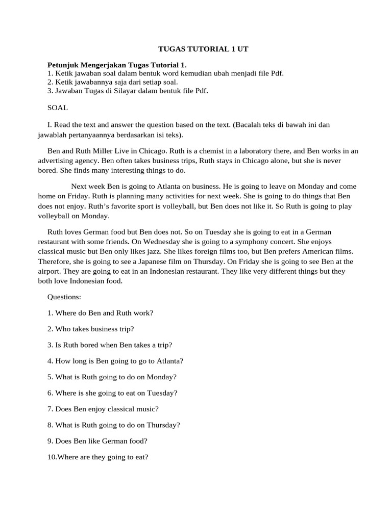 Soal Tugas Tutorial 1 Ut | PDF | Chess Theory | Chess