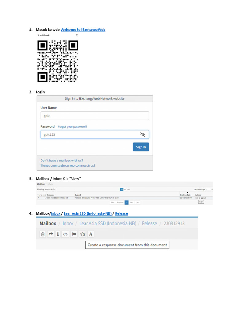 Cara Buat ASN PT LEAR | PDF