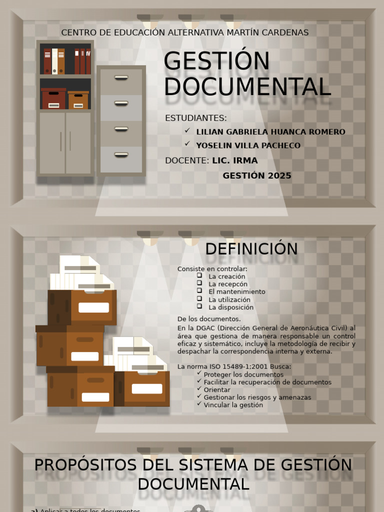 Gestion Documental | PDF | Gestión de registros