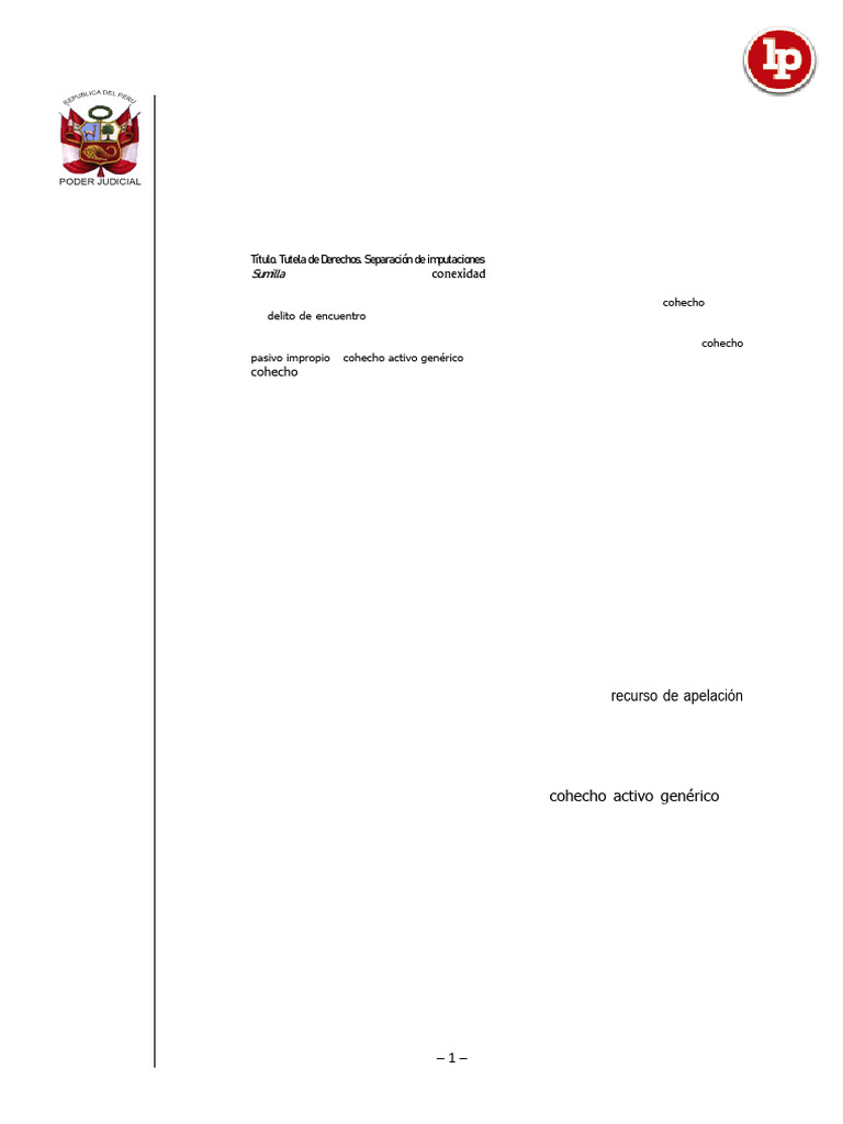 APL-241 2024 Suprema LPDerecho | PDF | Fiscal | Apelación