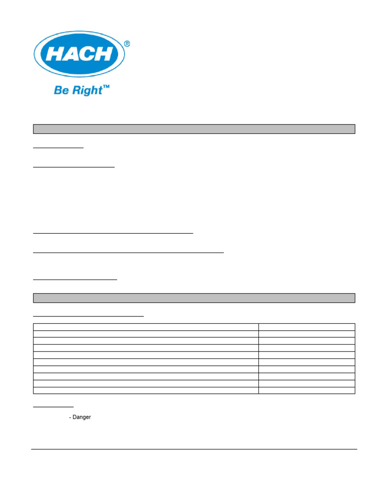 Digestion COD 20-1500 - Hach - 21.08.2024 | PDF | Toxicity ...