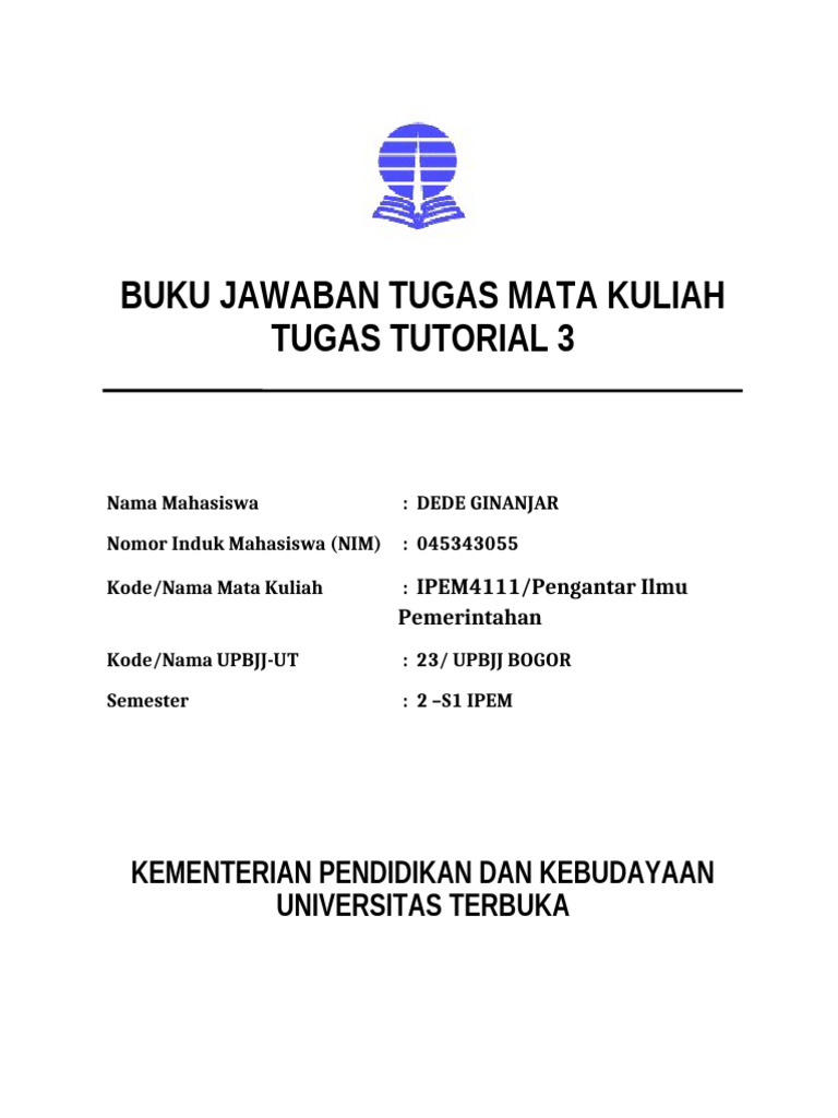 Tugas Tuton 3 | PDF