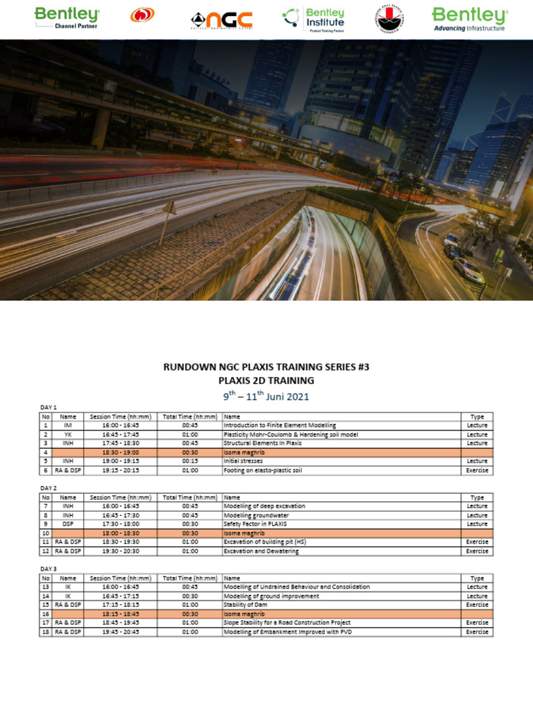 Materi NGC Plaxis Training Series #3 | PDF | Finite Element Method | Deformation (Engineering)