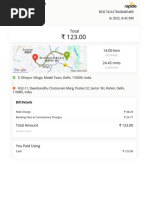 Ride Invoice for Shivam Singh | PDF | Invoice | Government Finances
