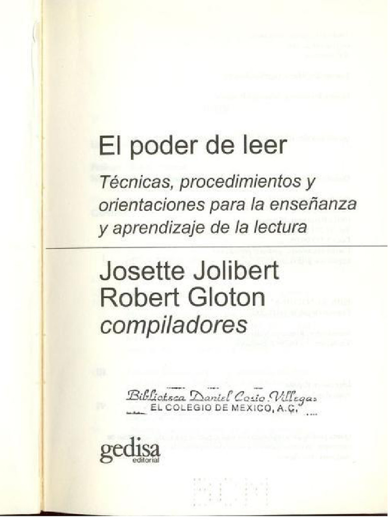 El Poder de Leer | PDF