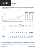 MSCI World Index Factsheet 2025 | PDF | Economies