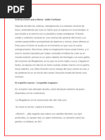 Instrucciones para Llorar - Cortázar PDF | PDF