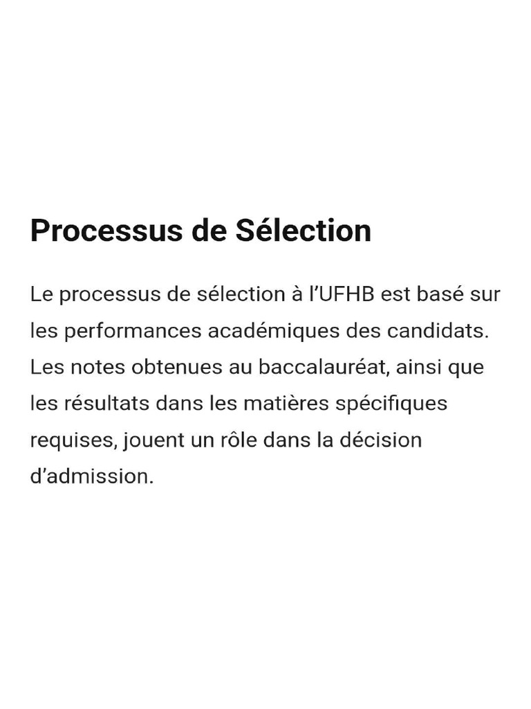 Critères D Orientation PDF | PDF