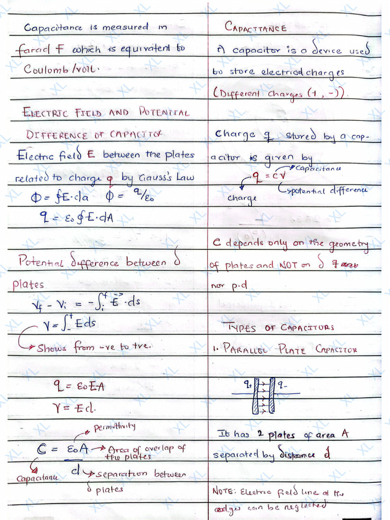 Capacitance | PDF