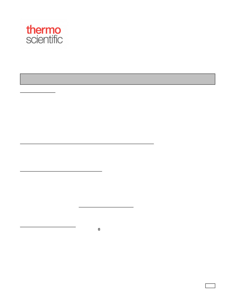 PH 10 Buffer - Thermo Scientific - 13.09.2024 | PDF | Personal Protective Equipment ...